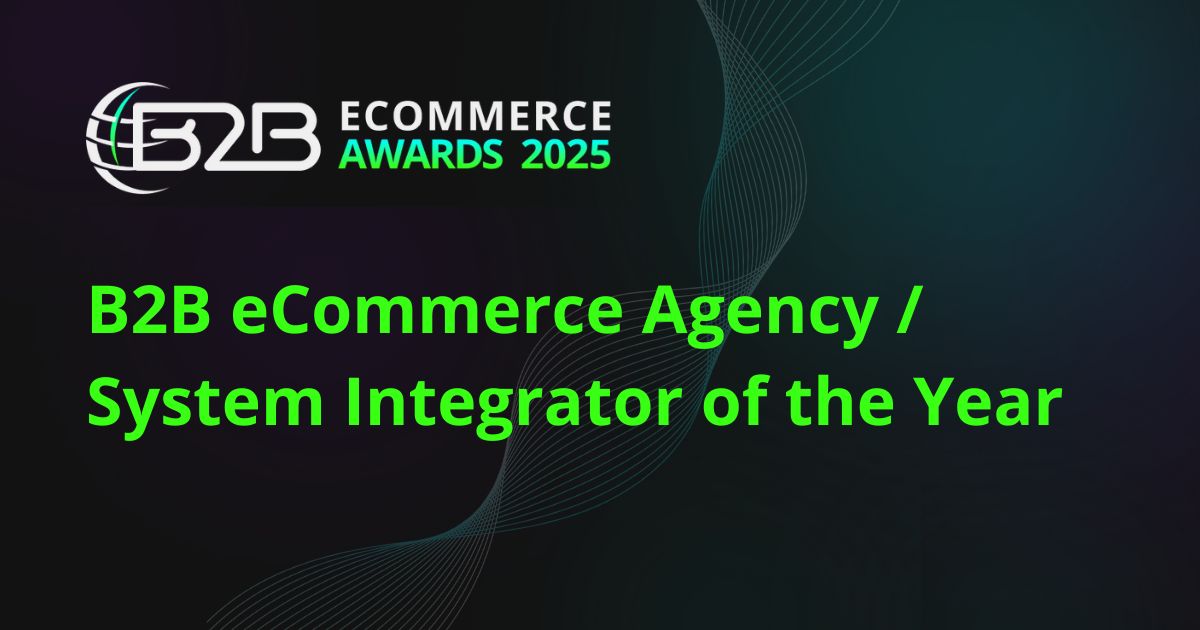 B2B eCommerce Agency / System Integrator of the Year - B2B eCommerce Industry Awards